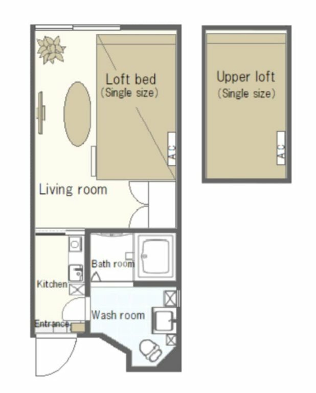Otel Laffitte Hirai Condominium Hotel, Tokyo, foto