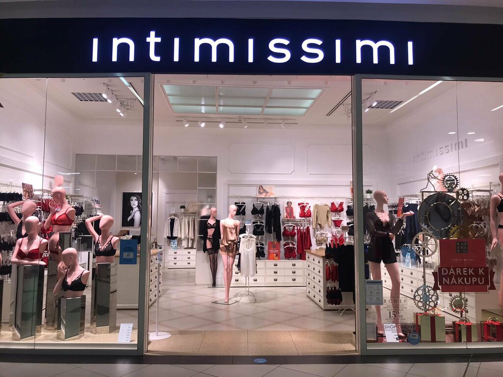 Giyim mağazası Intimissimi, Hradec Kralove, foto