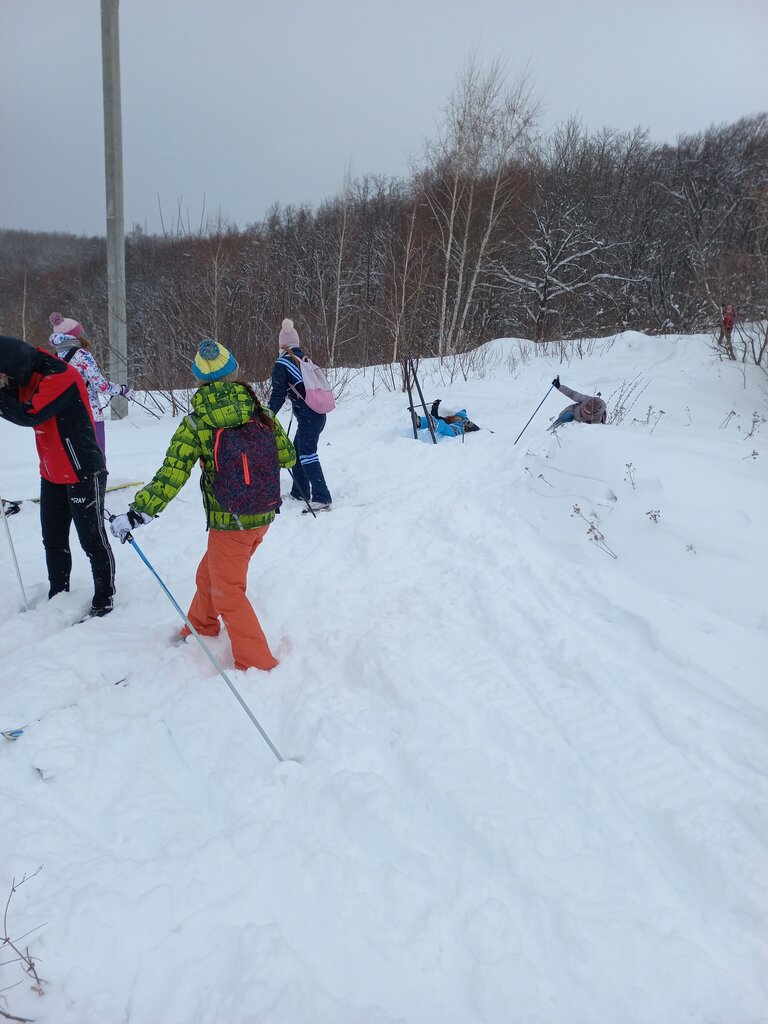 Kayak merkezi Ski Piste Veterok, Penzenskaya oblastı, foto