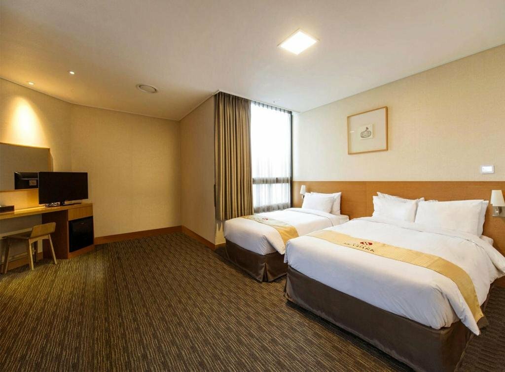 Otel Hotel Skypark Central Myeongdong, Seul, foto