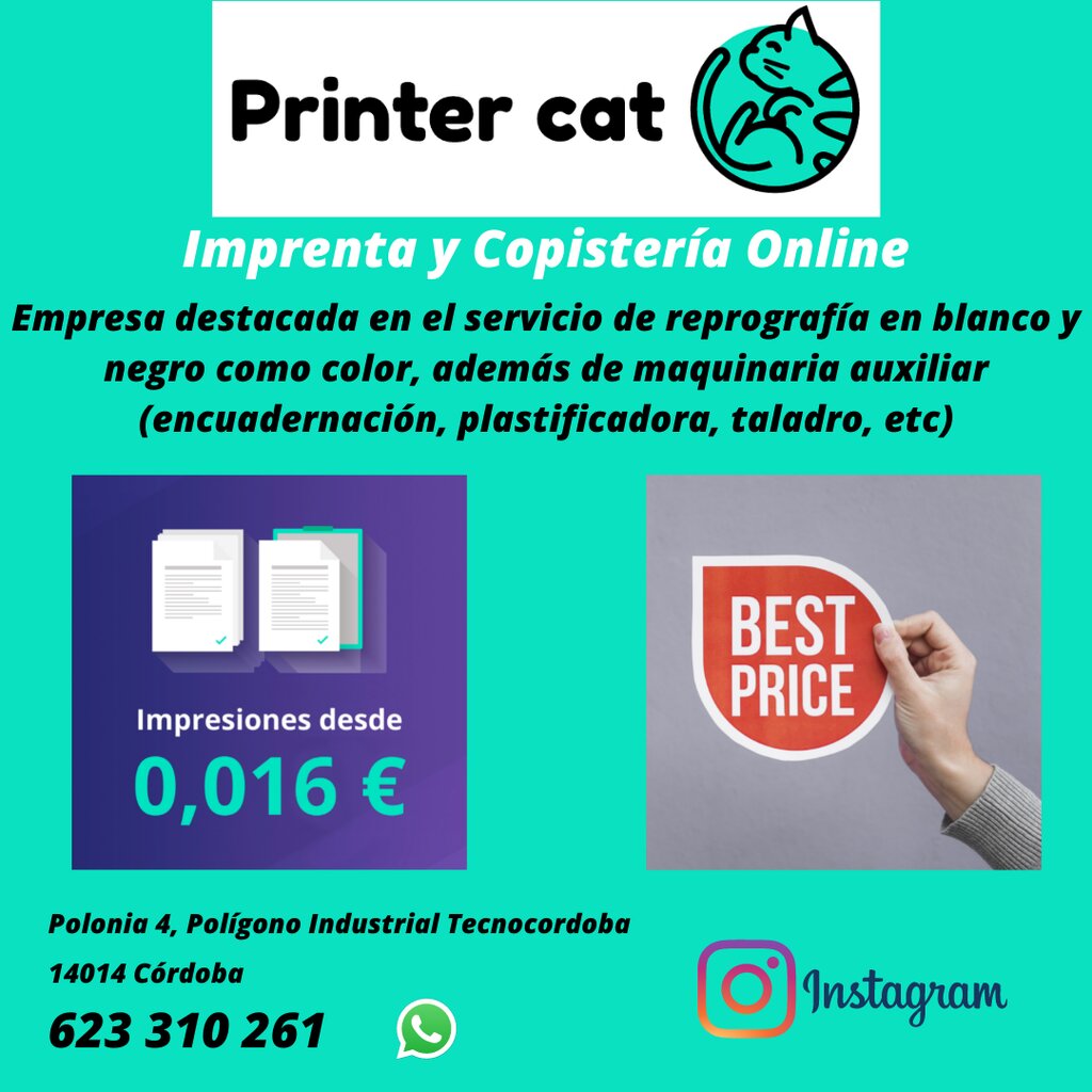 Fotokopi dükkanları Printer Cat, Córdoba, foto