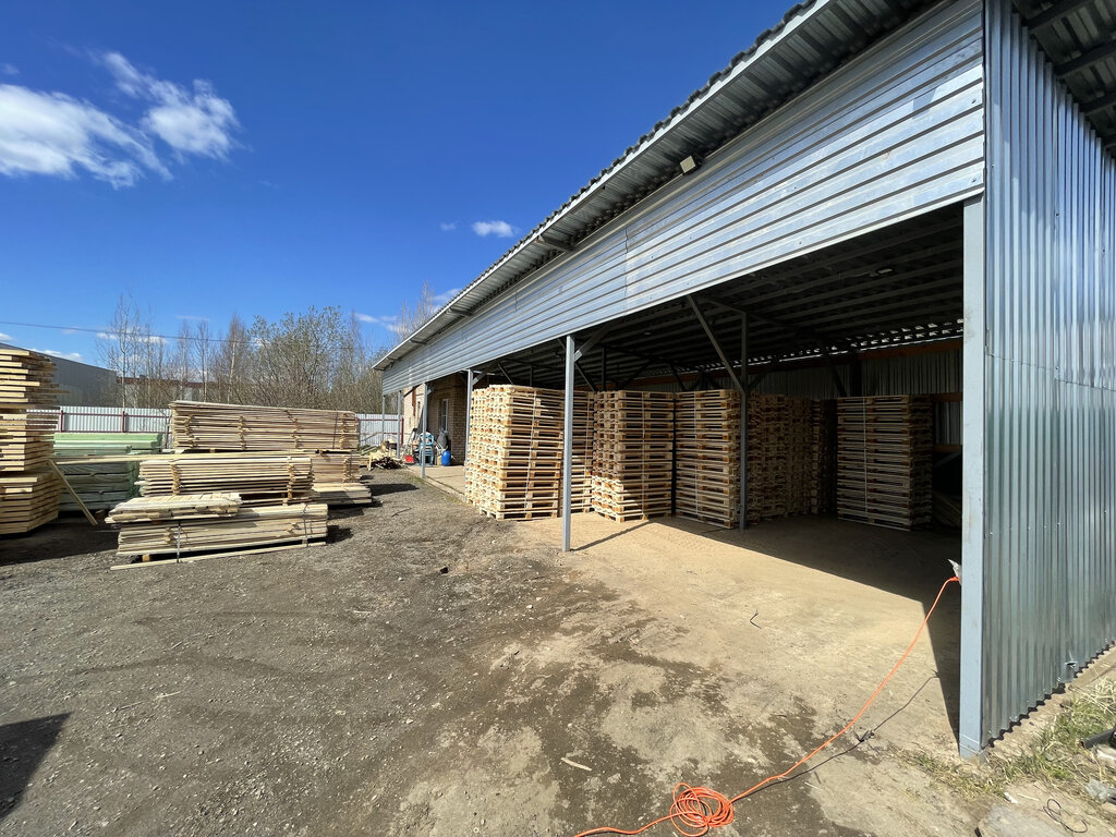 Ahşap endüstrisi Seliger Les, Novgorodskaya oblastı, foto