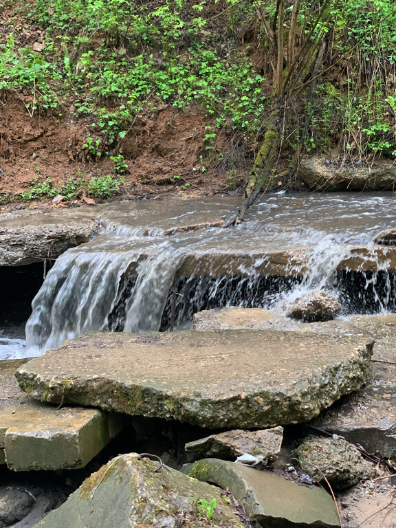 Mühendislik altyapısı Водосток коллектора, Moskova, foto