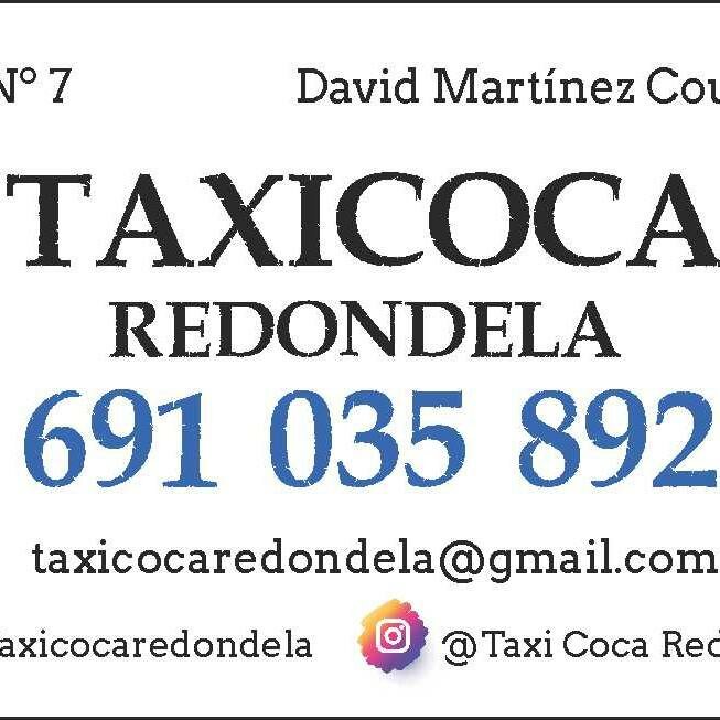 Taksi Taxicocaredondela, Galisya, foto