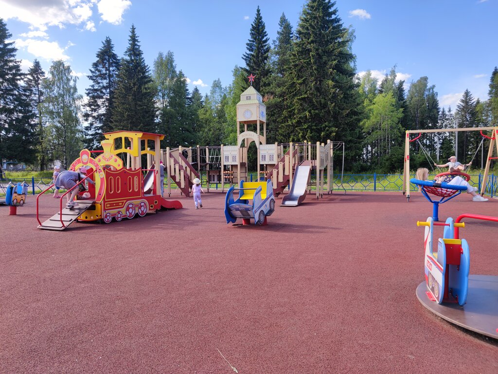 Kültür ve eğlence parkları Городской парк, Niandoma, foto