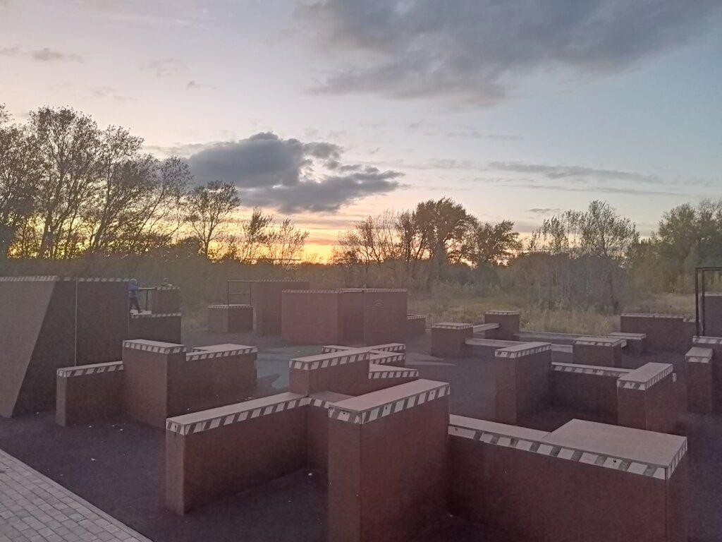 Spor alanı Sports ground, Batı Kazakistan eyaleti, foto
