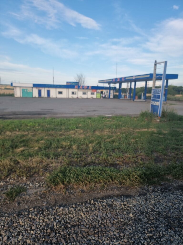 Benzin istasyonu Lukoil, Ulyanovskaya oblastı, foto