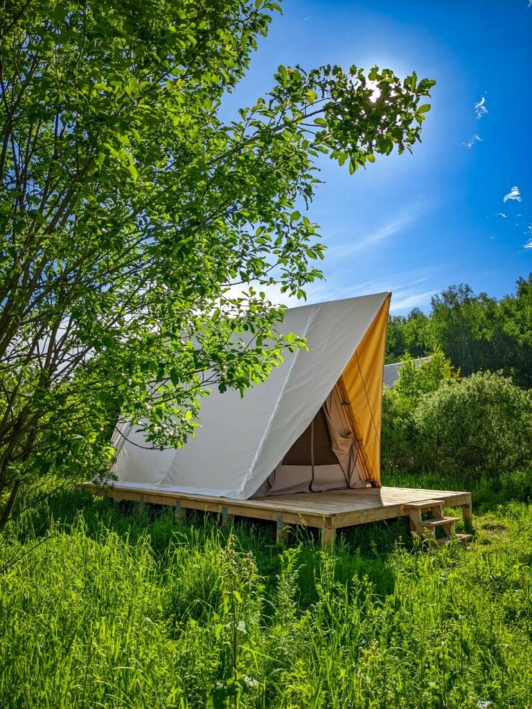 Resort oteller, tesisler Глэмпинг Стрекоза, Novosibirskaya oblastı, foto