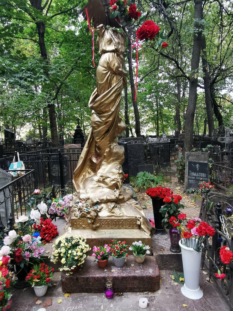 Ünlü kişilerin mezarları Sofia Ivanovna Blyuvshtein, Moskova, foto