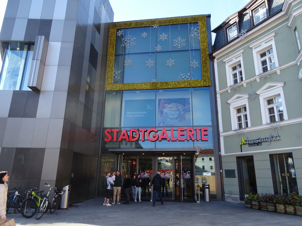 Alışveriş merkezleri Stadtgalerie Passau, Passau, foto
