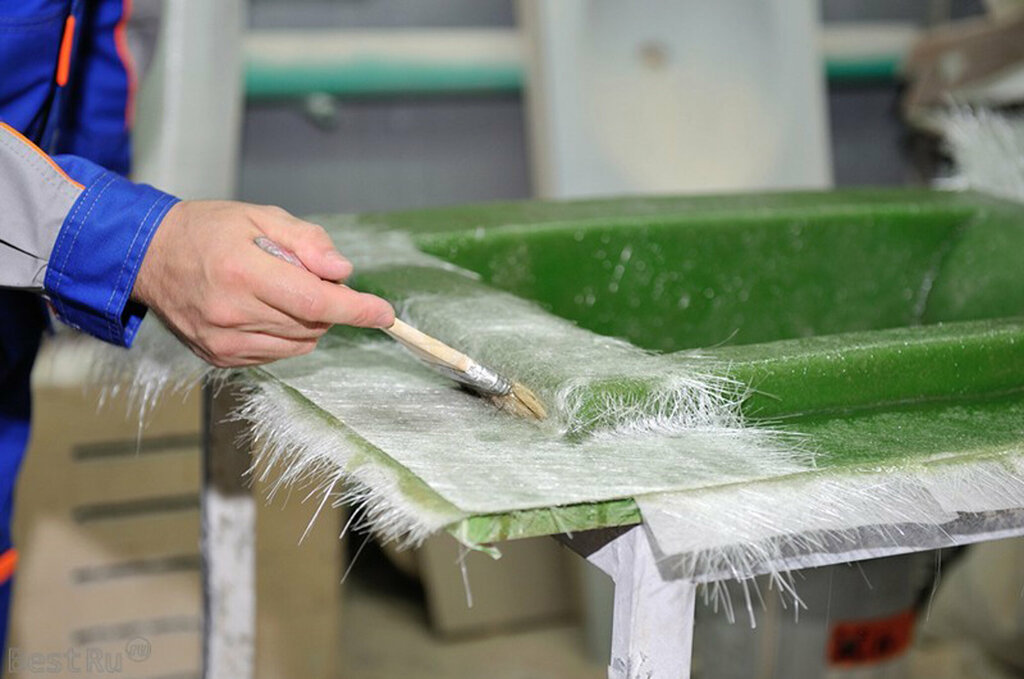 Fiberglas üreticileri Industry Composites, Nijegorodskaya oblastı, foto