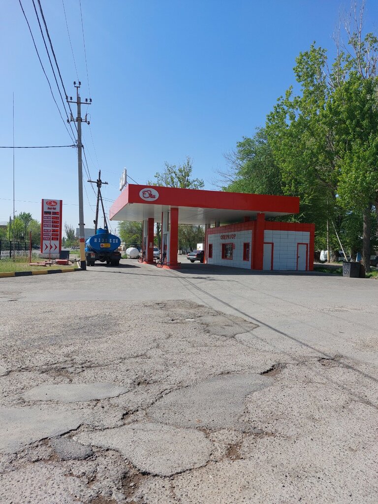 Benzin istasyonu Sali oil, Taraz, foto