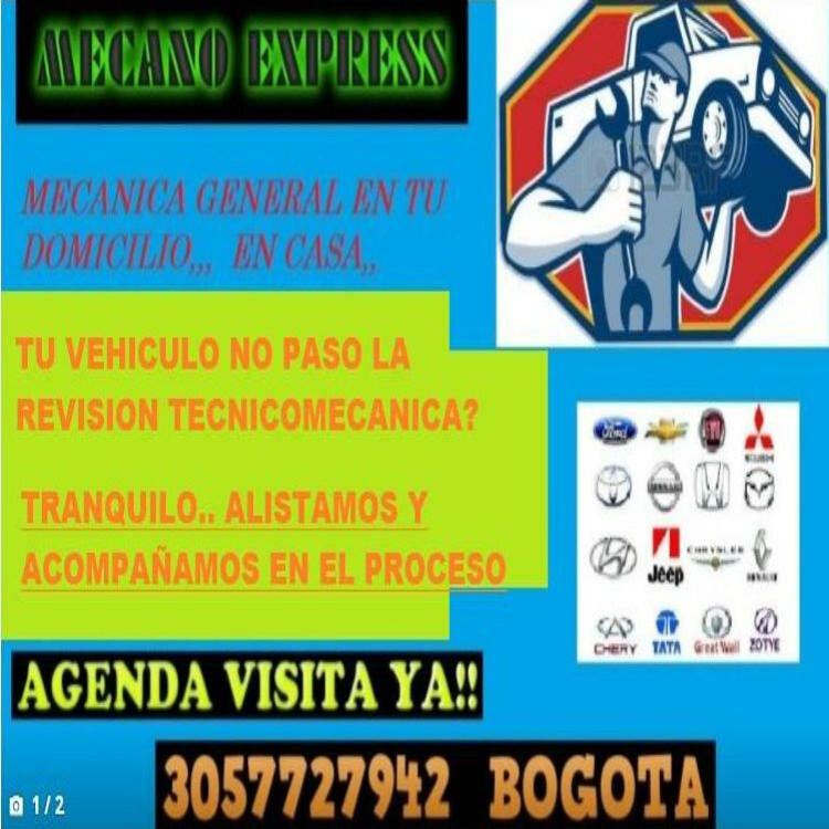 Araç muayene istasyonları Mecano Express Bogotá Home Appraisals, Bogota, foto
