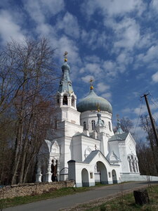 Church of the Holy Great Martyr George the Victorious (Leningrad Region, Slantsevskiy District, Staropolskoye selskoye poseleniye, derevnya Lozhgolovo, Zagorskaya ulitsa), ortodoks kiliseleri  Saint‑Petersburg ve Leningradskaya oblastından
