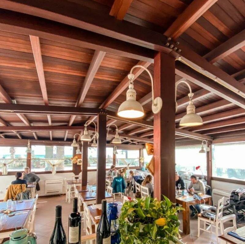 Restoran I Cherchi Al Poetto, Sardunya, foto