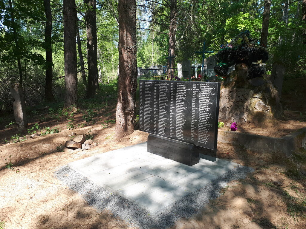 Anıt, heykel Братская могила, Vitebskaya oblastı, foto