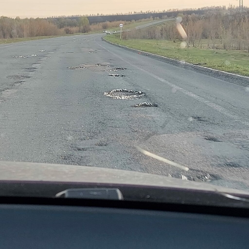 Yol yapımı ve bakımı Строительство и ремонт дорог, Samarskaya oblastı, foto
