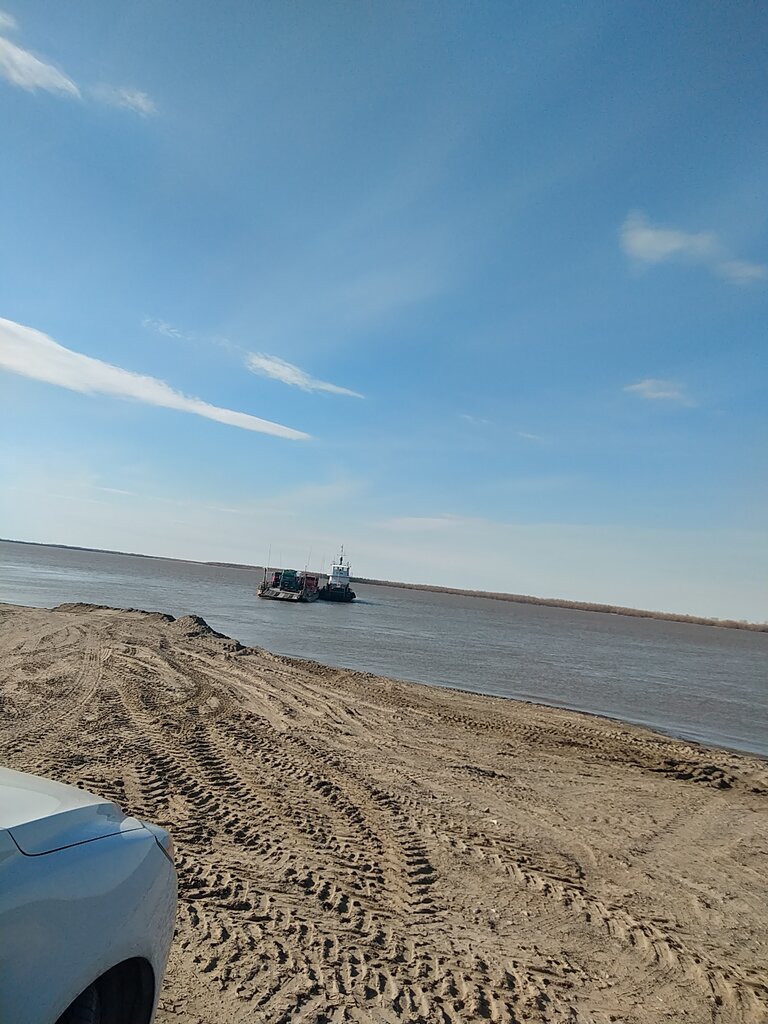 Deniz taşımacılığı Паромная переправа ОбьСервис, Hantı‑Mansi Özerk Okrugu, foto