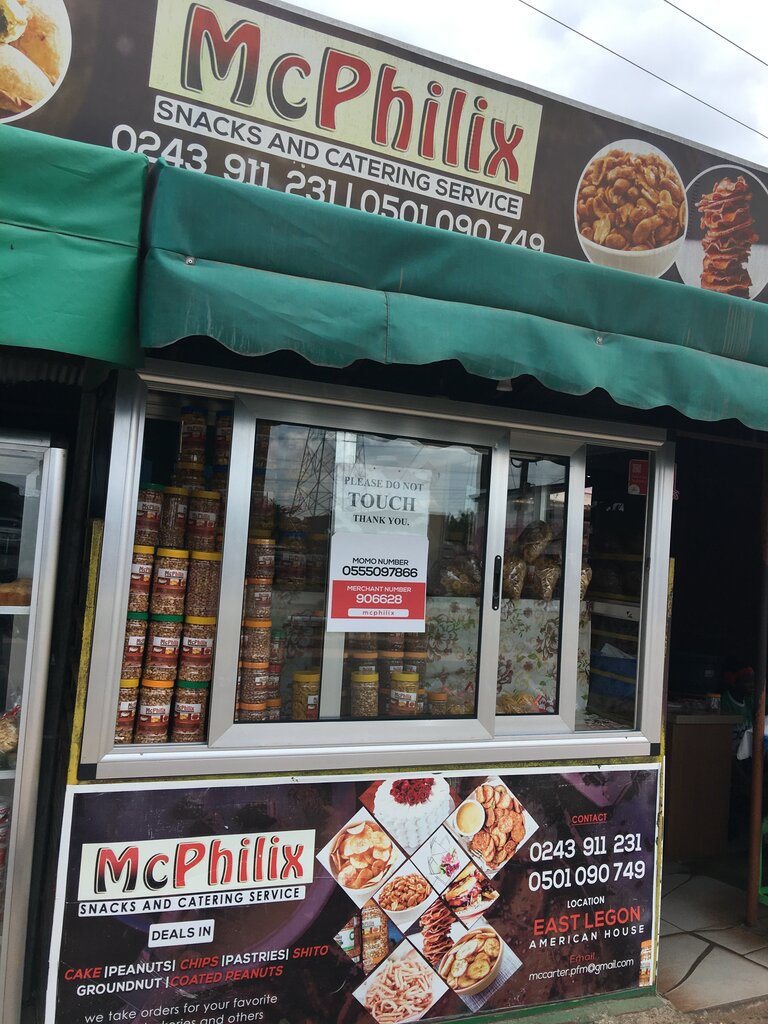 Fast food McPhilix Fast Food, Akra, foto