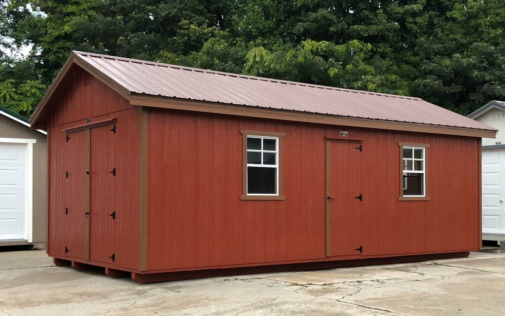 Depo ekipmanları Valley Barn Builders, Tennessee Eyaleti, foto