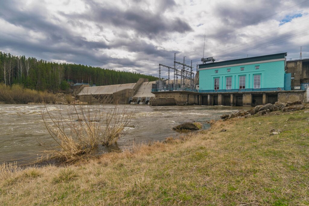 Elektrik santrali ГЭС, Sverdlovskaya oblastı, foto