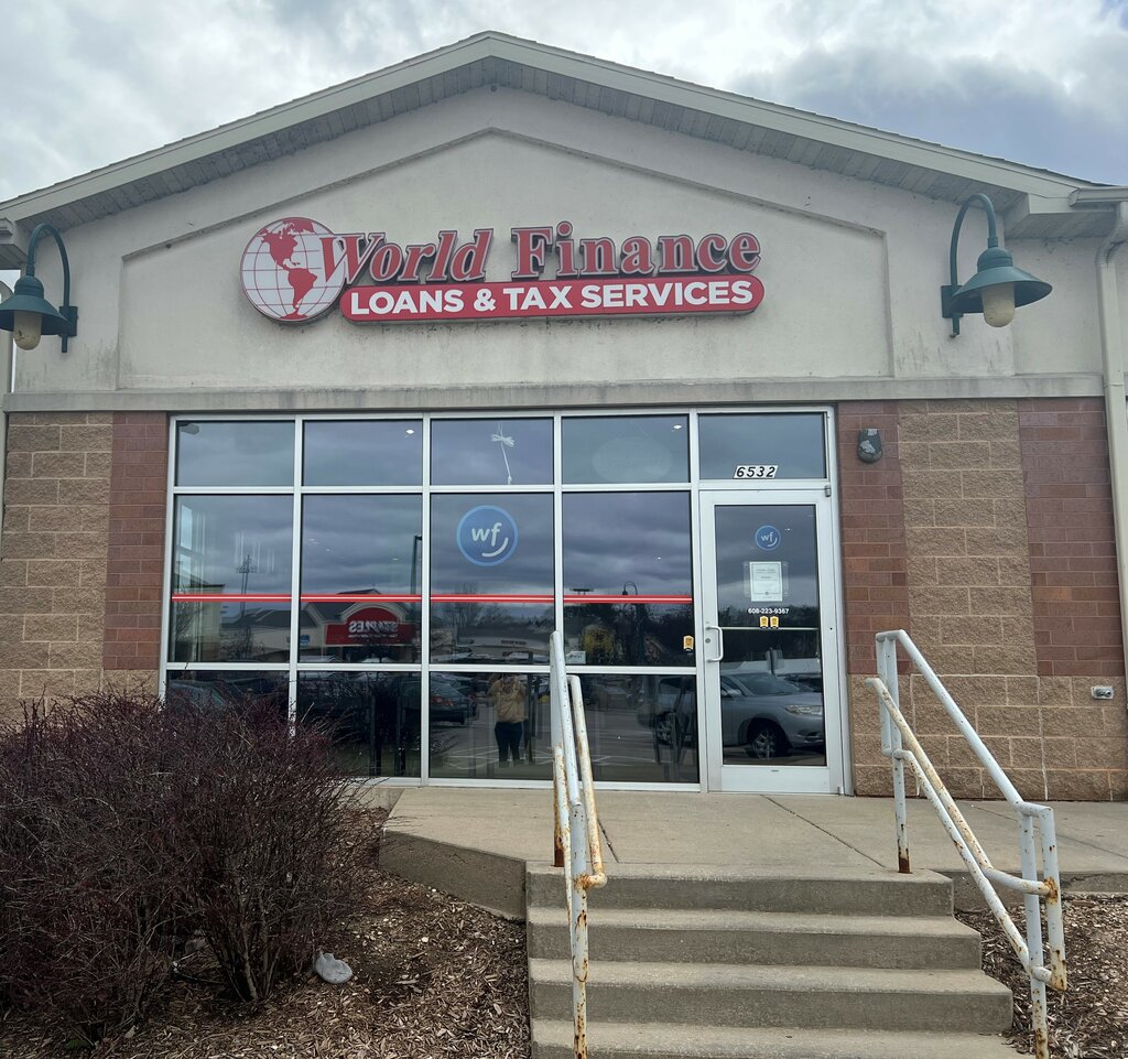 Kredi komisyoncuları World Finance, Wisconsin Eyaleti, foto