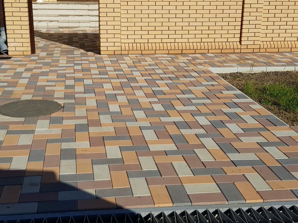 Kaldırım taşları Тротуарная плитка, Neftekamsk, foto