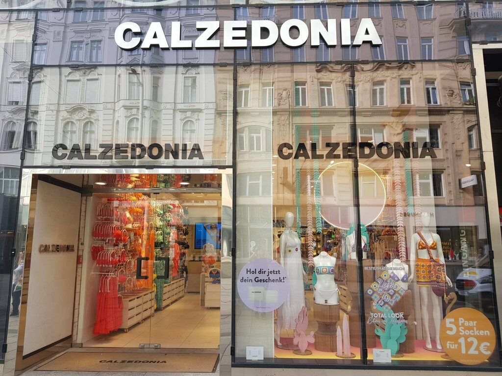 Giyim mağazası Calzedonia, Viyana, foto