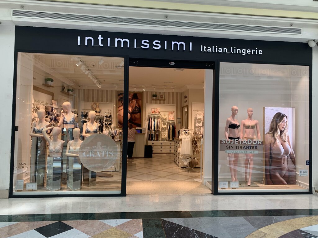 Giyim mağazası Intimissimi, Madrid, foto