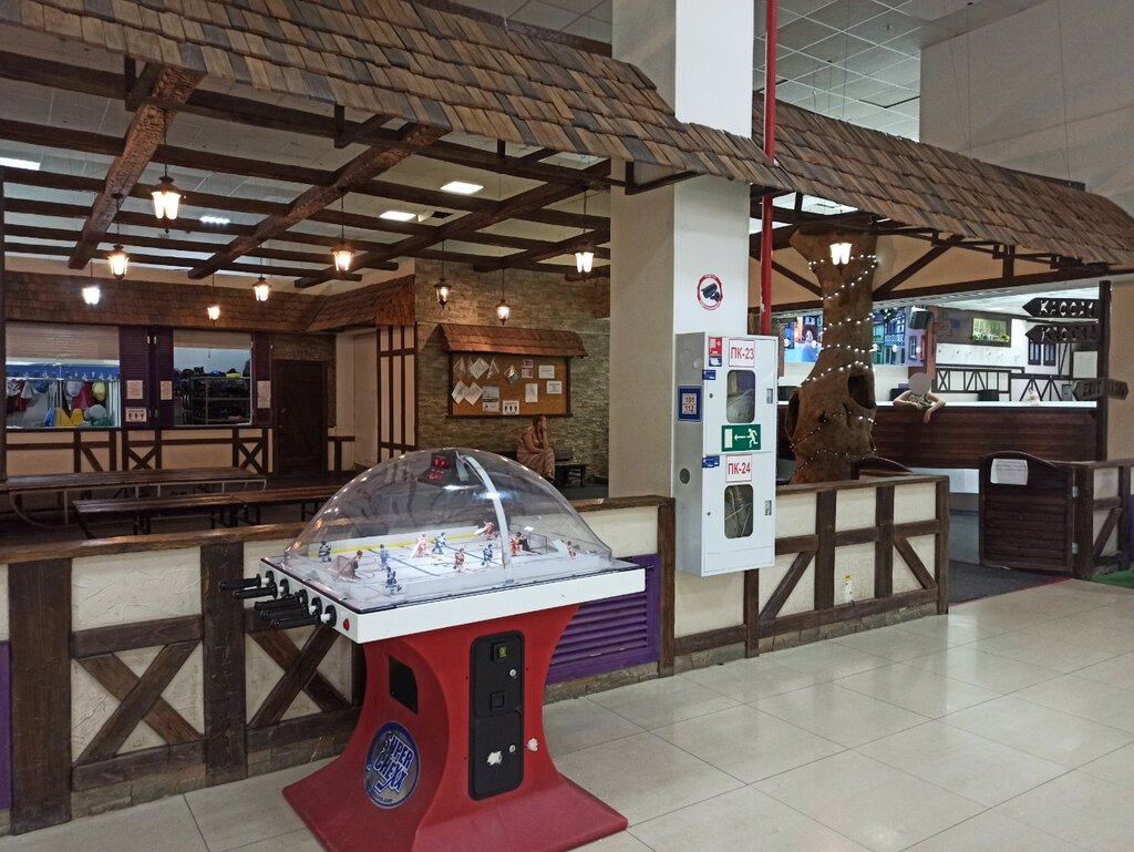Buz pateni pistleri Skating Rink, Astrahan, foto