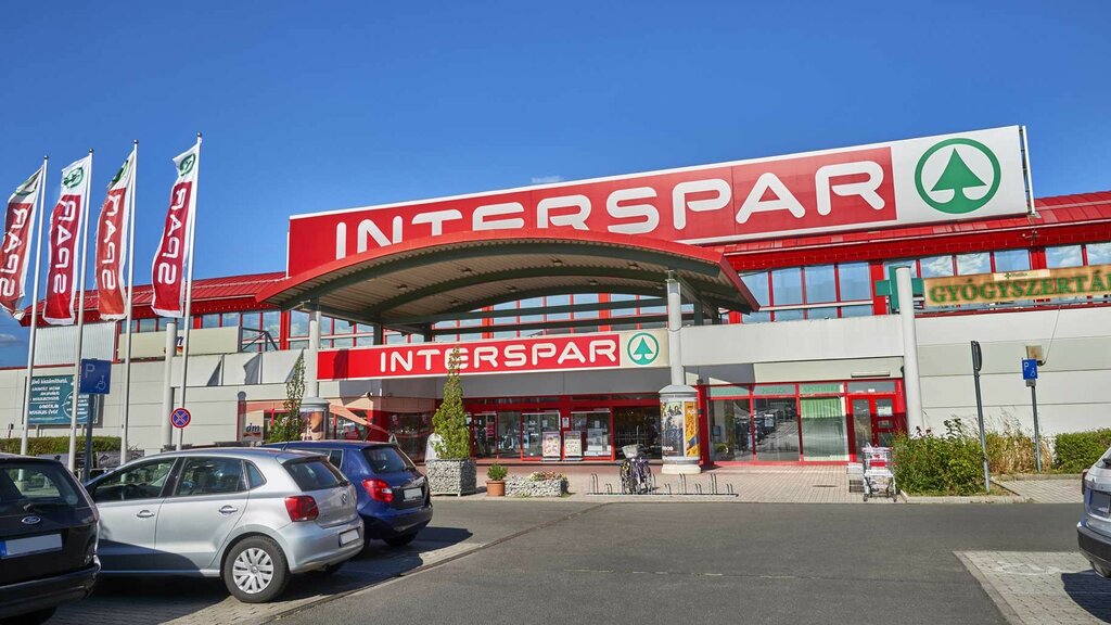 Süpermarket INTERSPAR Hipermarket, Pecs, foto