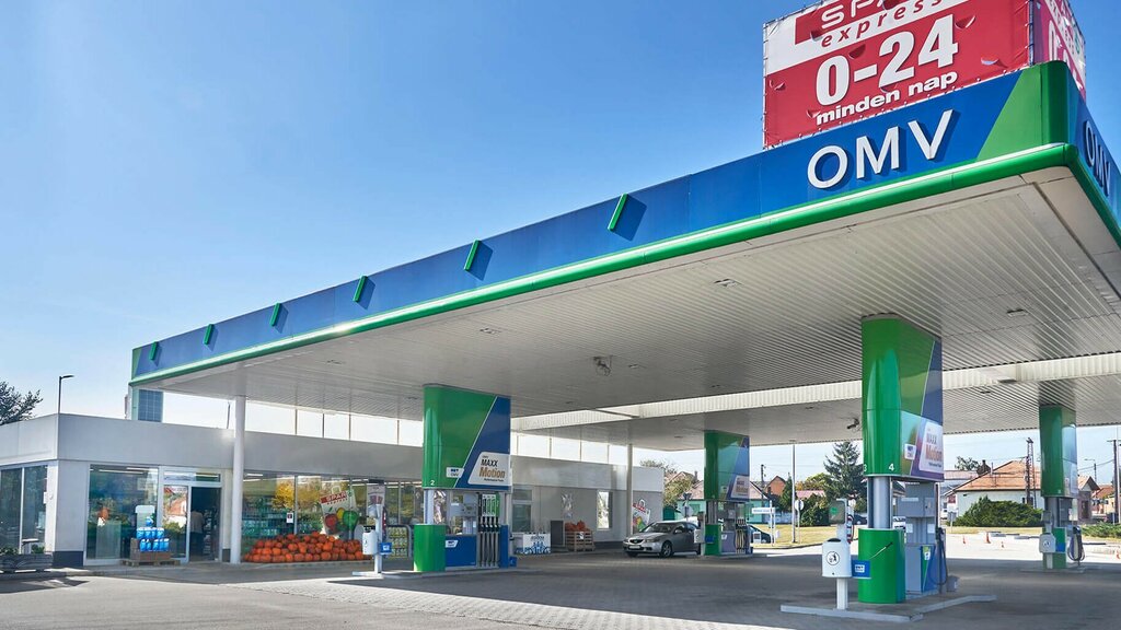 Otogaz dolum istasyonu Spar express, Tatabanya, foto