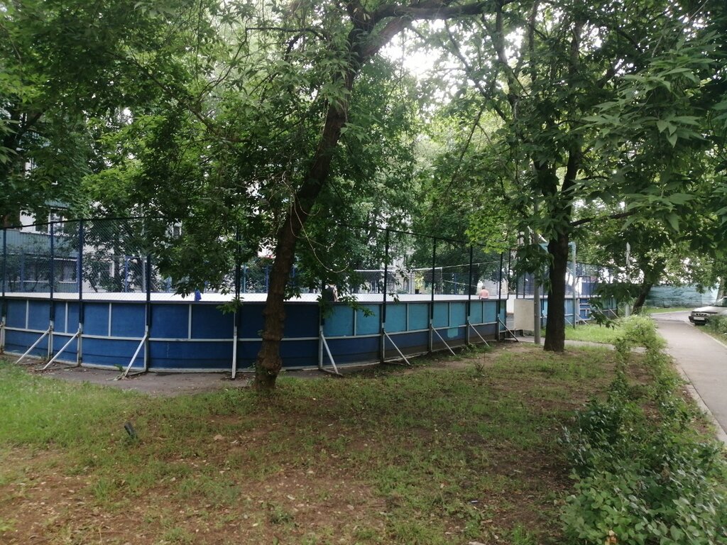 Buz pateni pistleri Ice rink, Moskova, foto