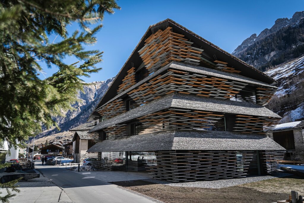 i̇nşaat malzemeleri toptan Truffer AG - Valser Stein, Graubunden, foto