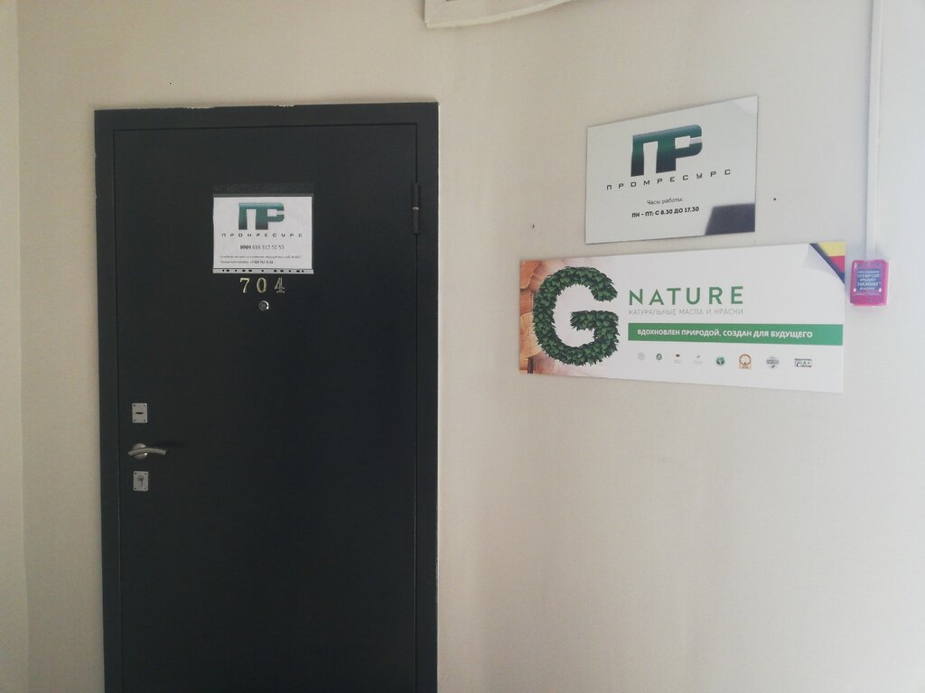 Boya ve cila malzemeleri üretim ve satış yerleri Gnature, Rostov‑na‑Donu, foto