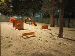 Dog park (Moscow, Bolshoy Sergiyevsky Lane), köpek gezdirme alanları  Moskova'dan