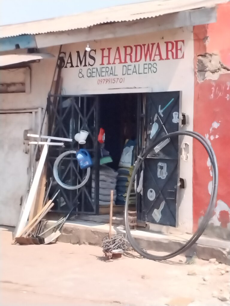 Yapı mağazası Sams Hardware, Lusaka, foto