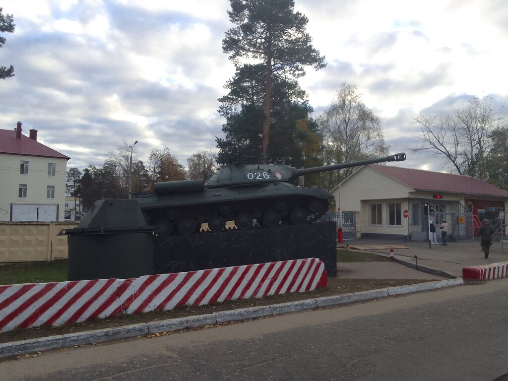 Park, sokak heykeli Бмп-2, Nijegorodskaya oblastı, foto
