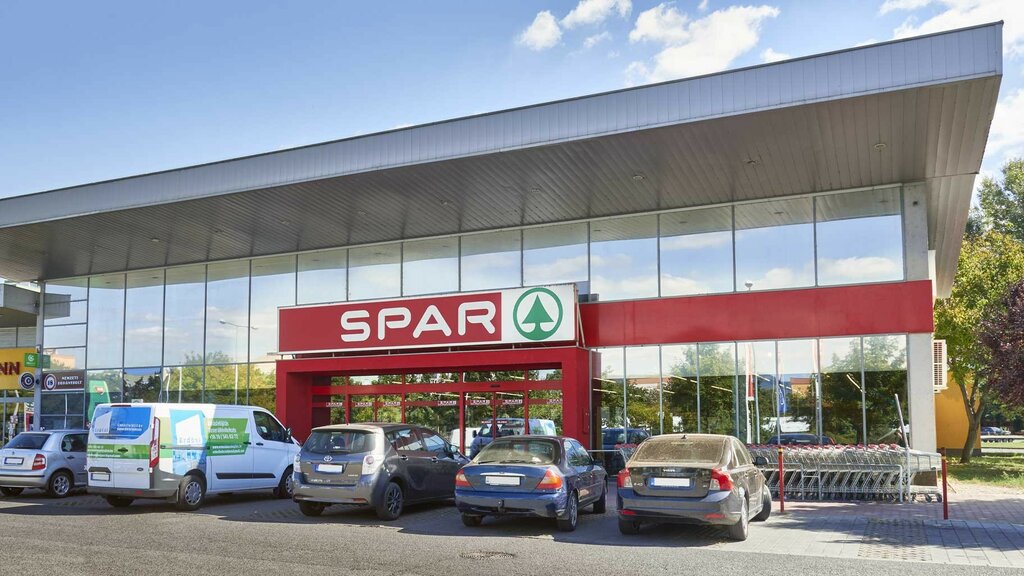 Süpermarket Spar szupermarket, Pecs, foto