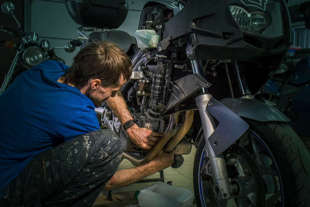 Motosiklet tamiri MotoBox, Novosibirsk, foto