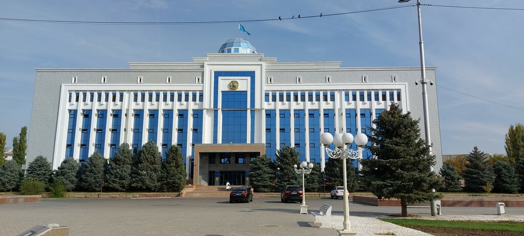 Belediyeler, devlet daireleri Zhambyl regional Akimat, Taraz, foto