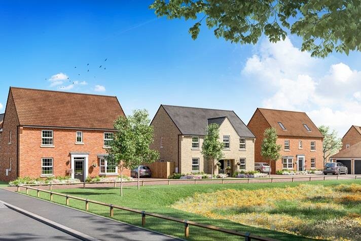 Arazi dizisi David Wilson Homes - Riverside Grange, İngiltere, foto