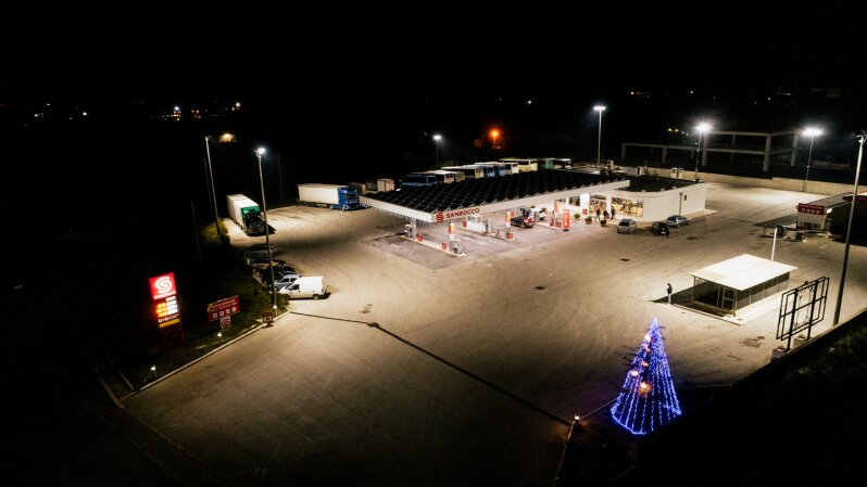 Otogaz dolum istasyonu Sanrocco Carburanti, Puglia, foto