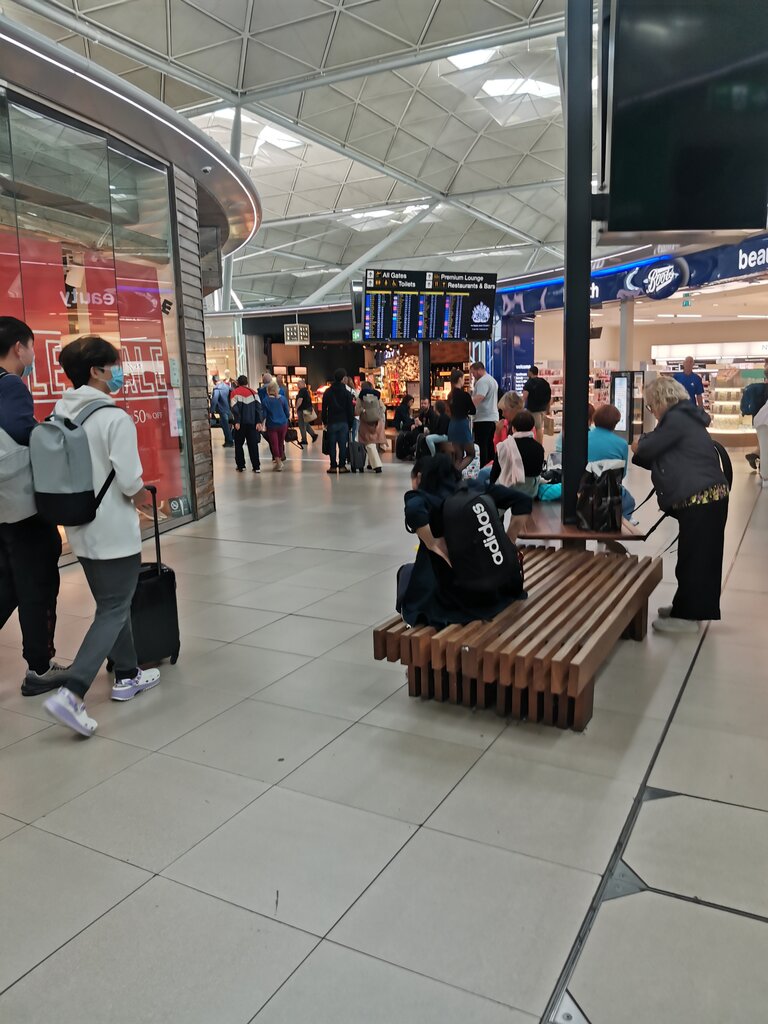 Havaalanları Londra Stansted Havalimanı, İngiltere, foto