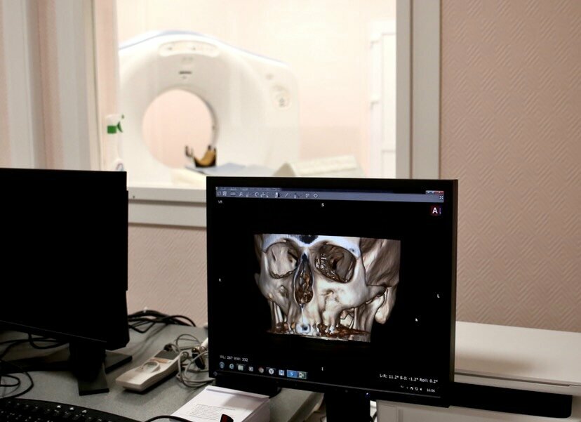 Tanı merkezleri Diagnostic Center Computer tomograph General Electric LightSpeed Vct 64 sreza, Nijnevartovsk, foto