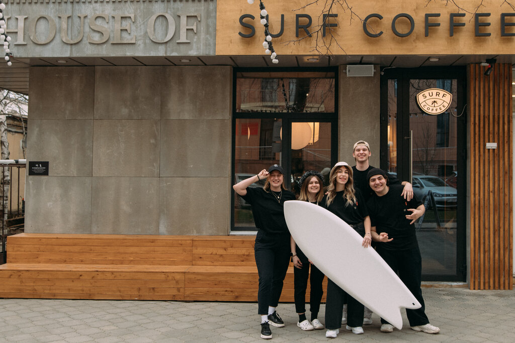 Kahve dükkanları Surf Coffee, Stavropol, foto