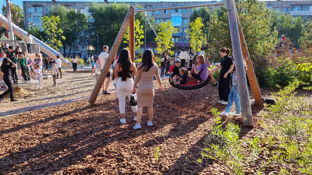 Oyun alanı Playground, Habarovsk, foto