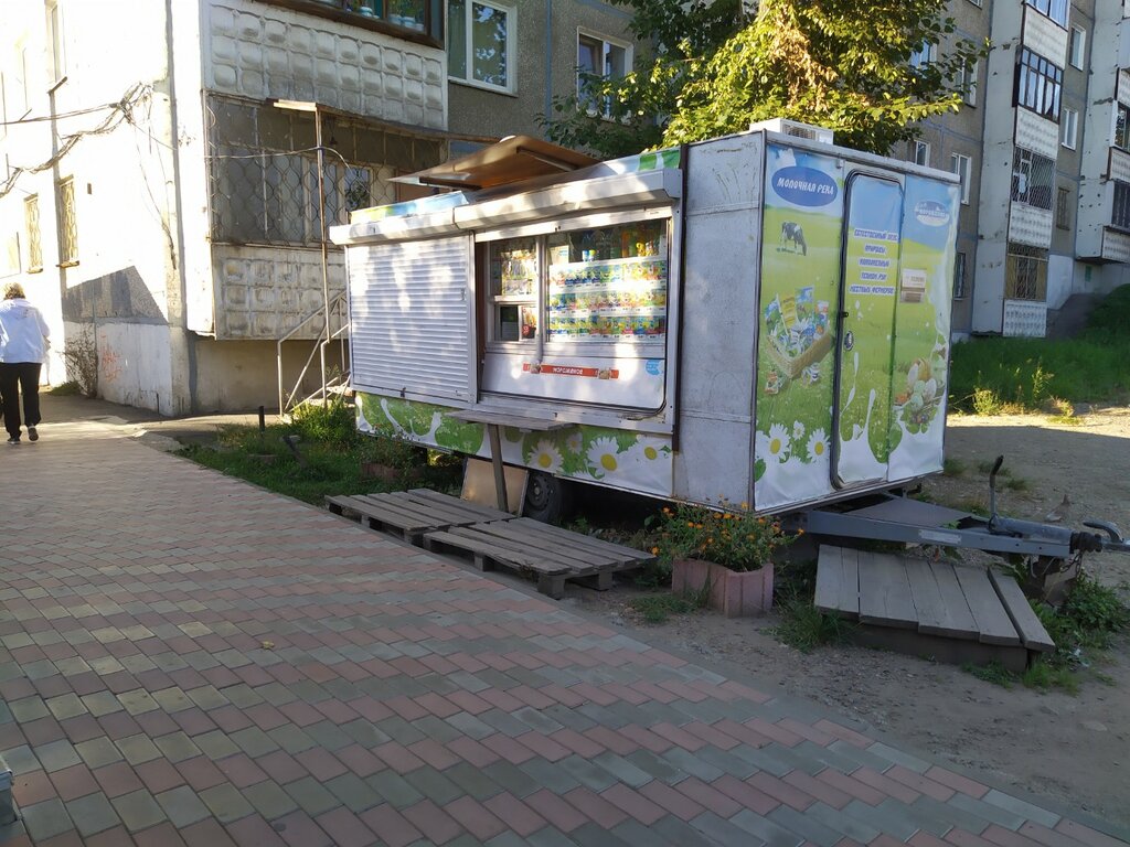 Süt ürünleri satış mağazaları Сагаан гол, Irkutsk, foto