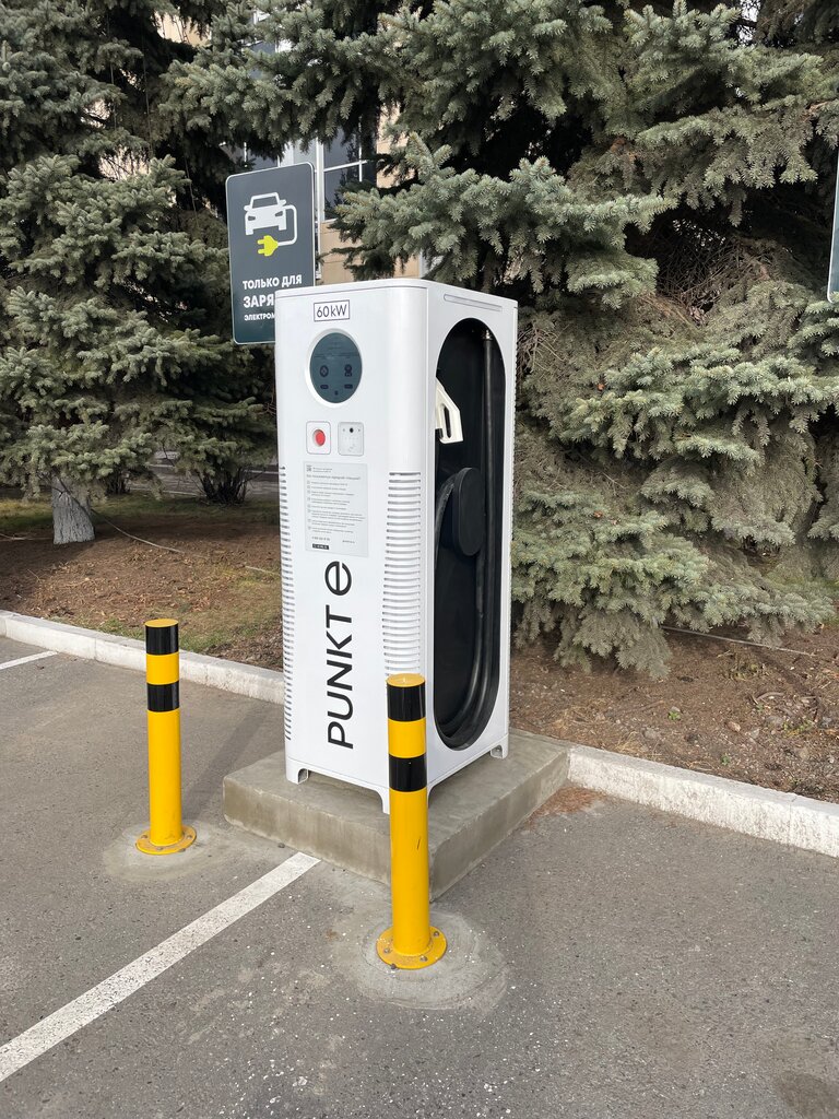 Elektrikli oto şarj istasyonları Punkt E, Novokuznetsk, foto