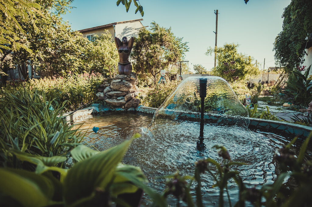 Resort oteller, tesisler Tatarskaya Bukhta, Kırım Cumhuriyeti, foto